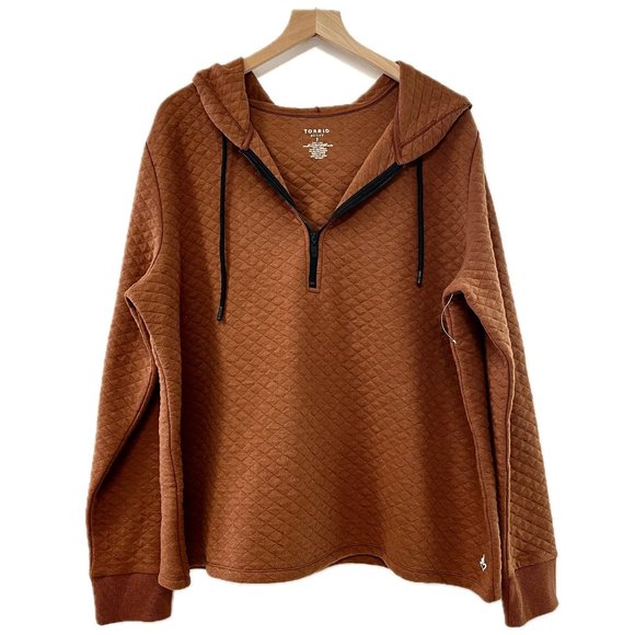 torrid | Jackets & Coats | New Torrid Active Brown Quilted Jacket Size ...